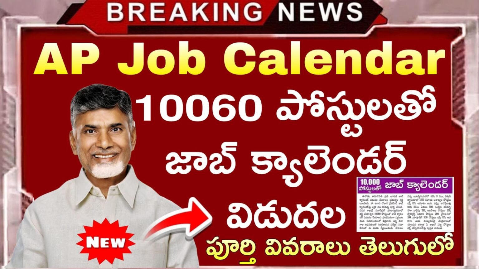 Ap Job Calendar 2026 : త్వరలో 10,060 ఉద్యోగాలతో జాబ్ కేలండర్ పూర్తి ...